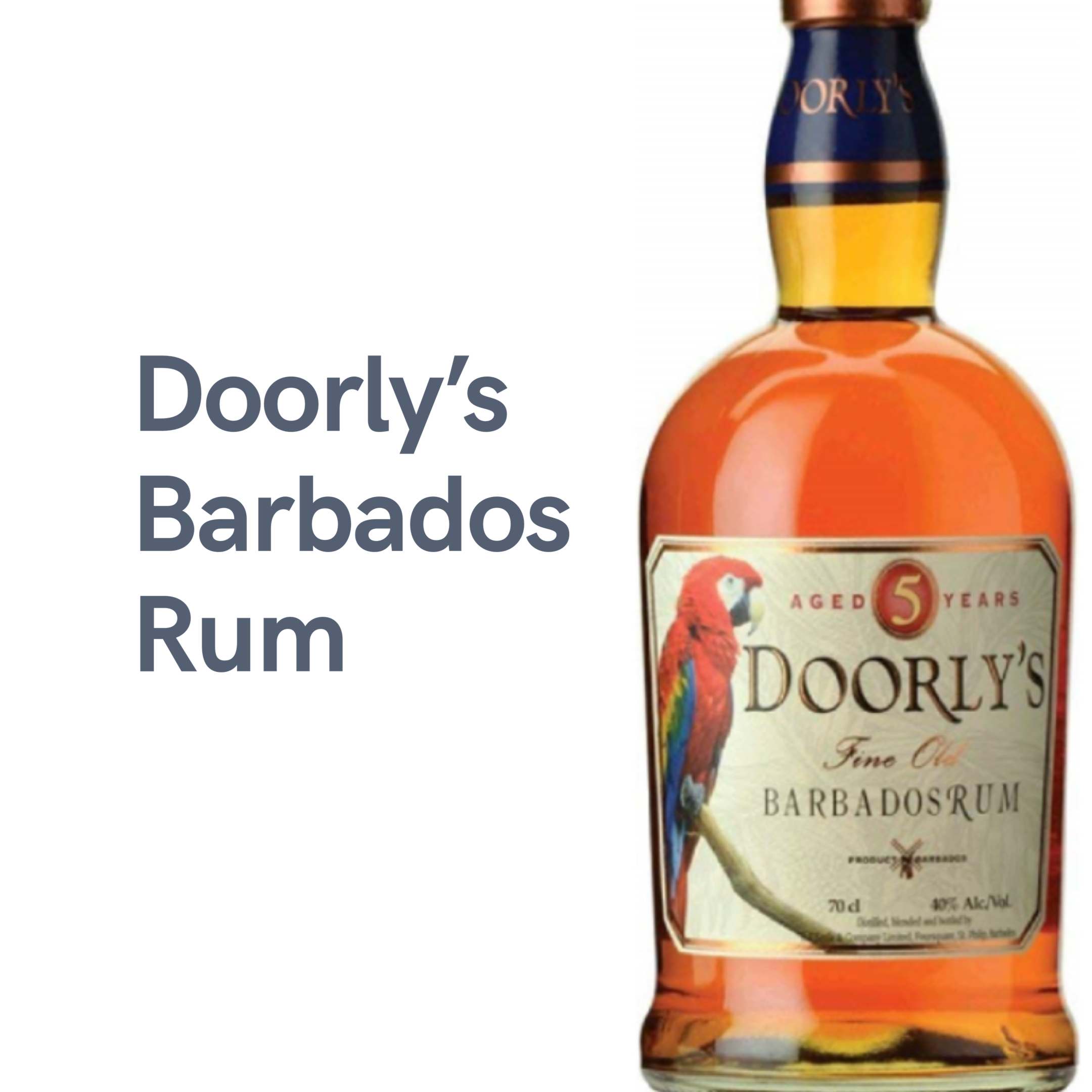 Doorly's 8 Year Rum | The Wine Cellar