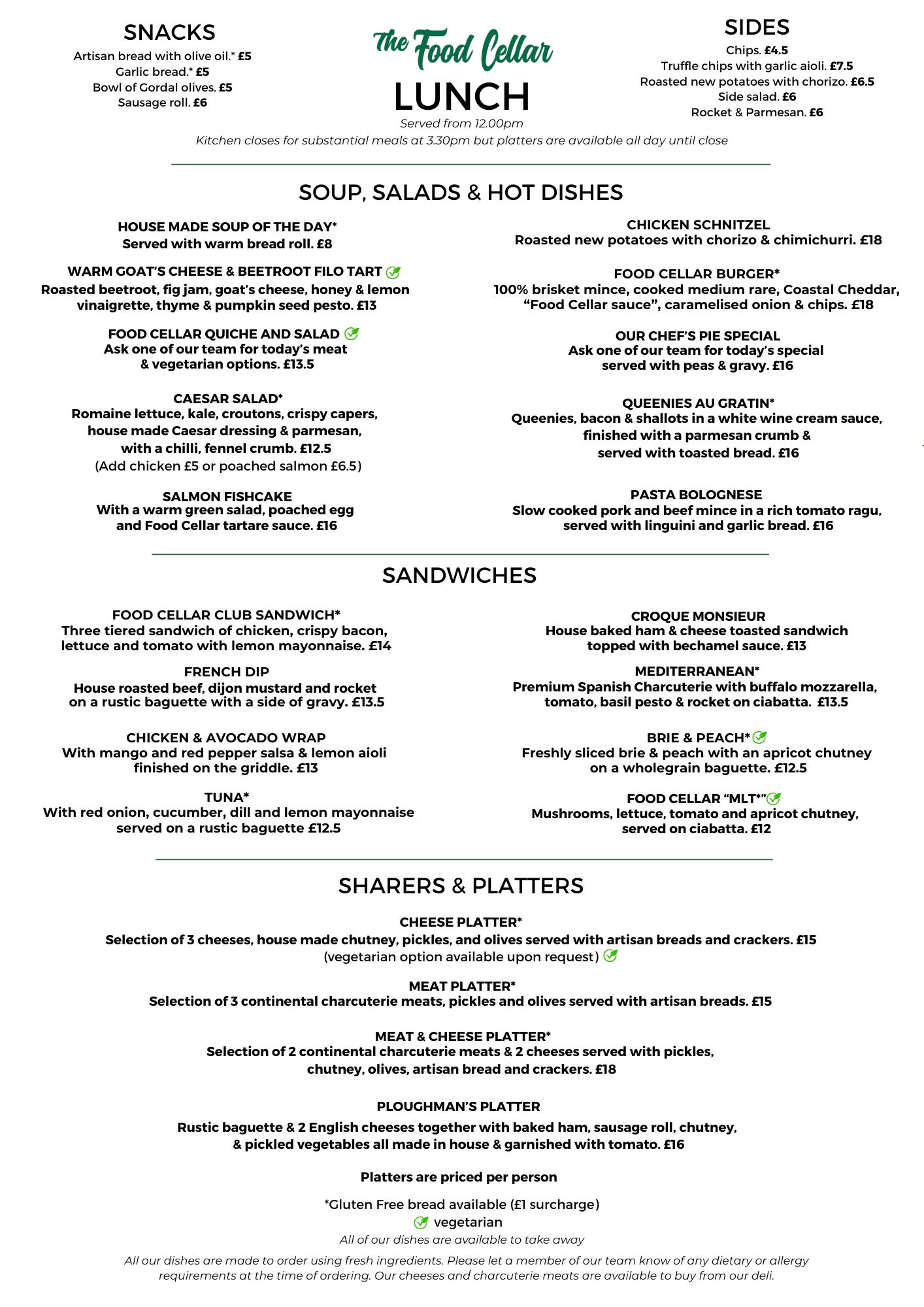 JANUARY DRAFT LUNCH | The Wine Cellar